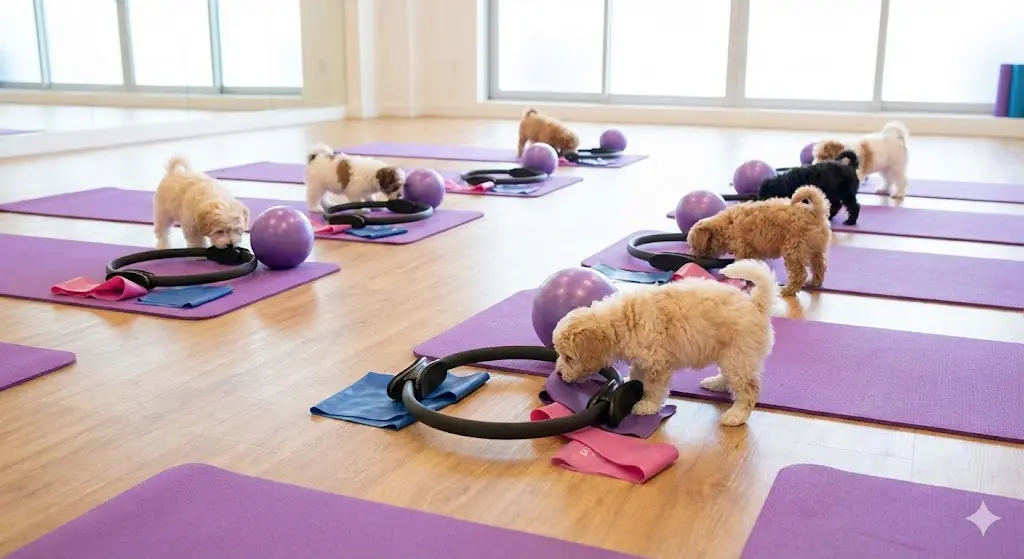 Puppies & Pilates Class - March 1st, 2026 Homeless Pets Foundation ...